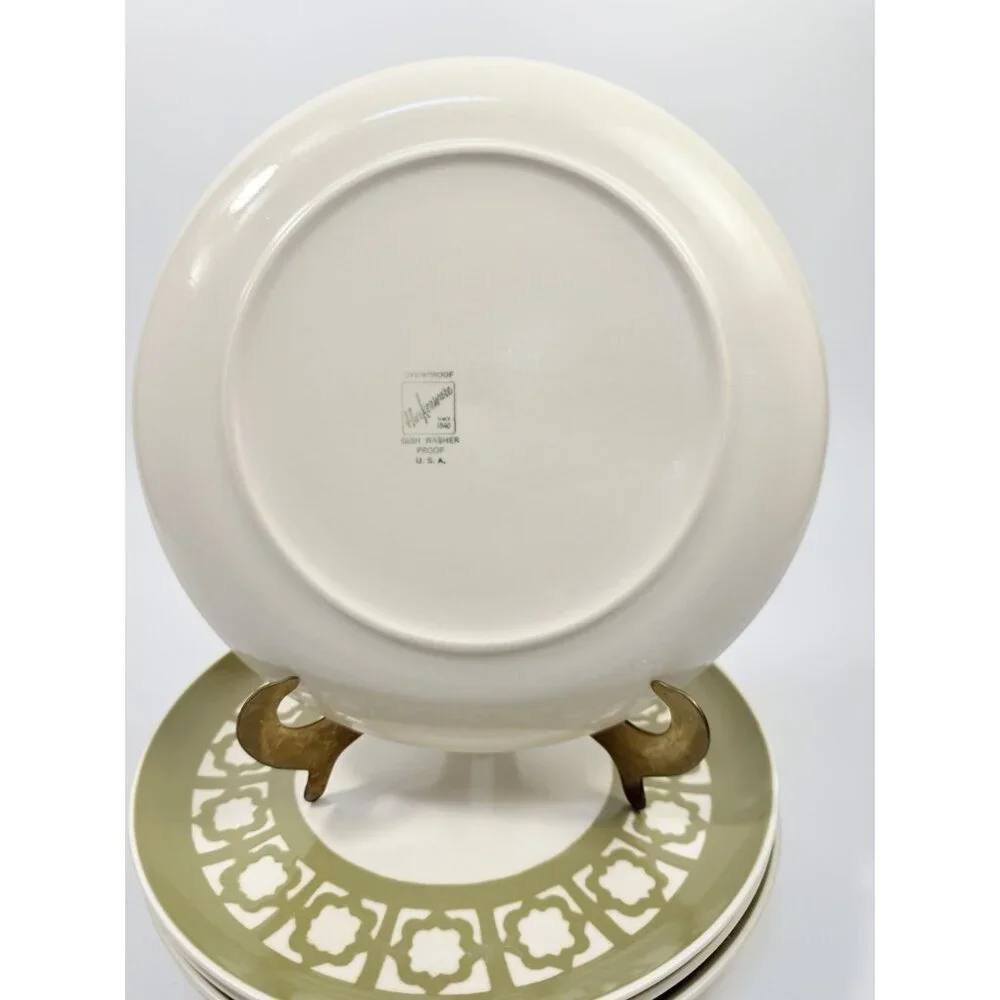 Harkerware | Dining | Ironstone Dinner Plates Harkerware Persian Key ...